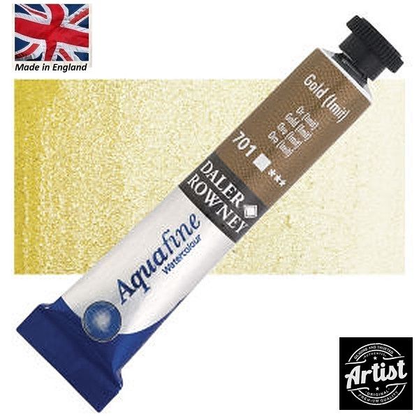 Watercolour Daler Rowney Aquafine - GOLD 701 Watercolour Daler Rowney ...